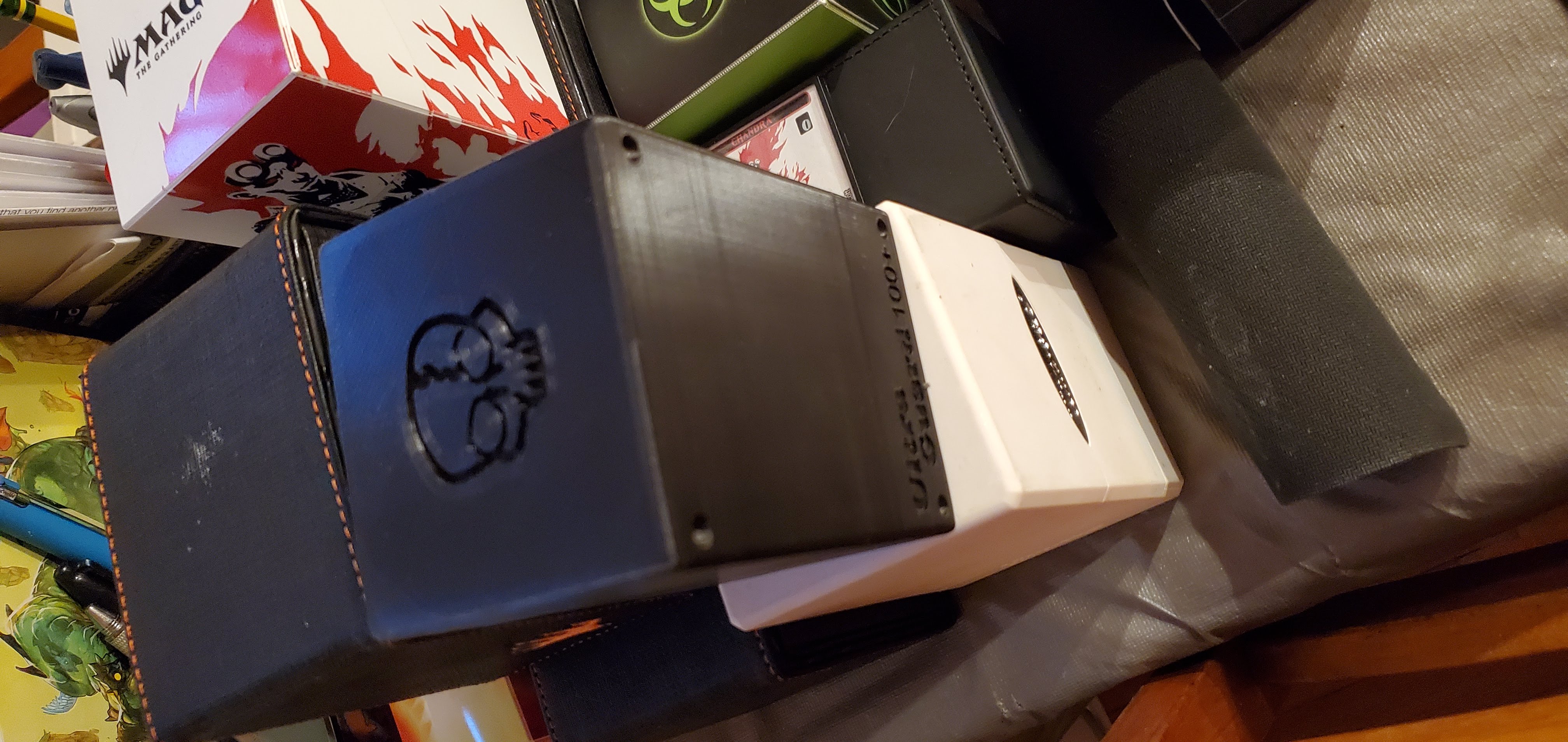 Ultra Guard Pro 100+ MTG Deck Box With Skull by Tallman15 | Download ...