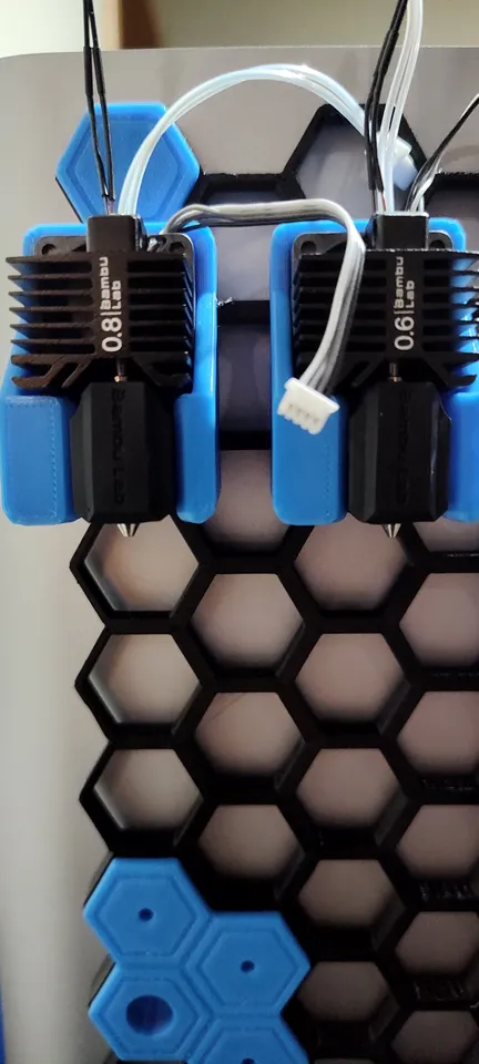 Bambu Lab Nozzle Honeycomb Holder by KPrints | Download free STL model ...