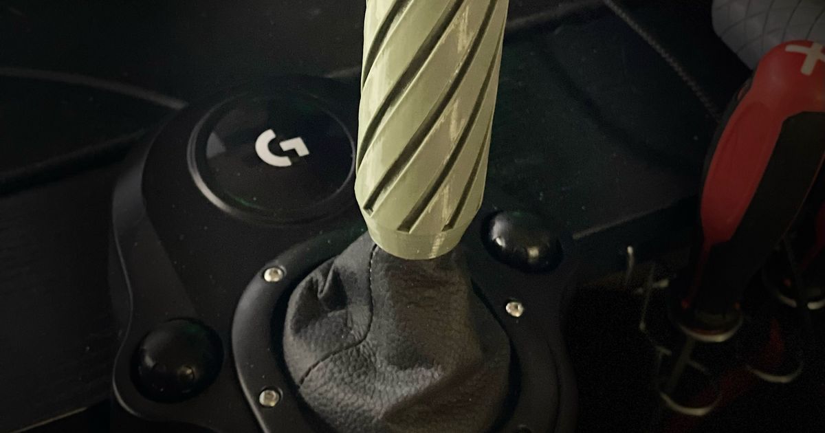 Logitech Shift Knob Replacement - Swirls by Tanner Ray | Download free ...
