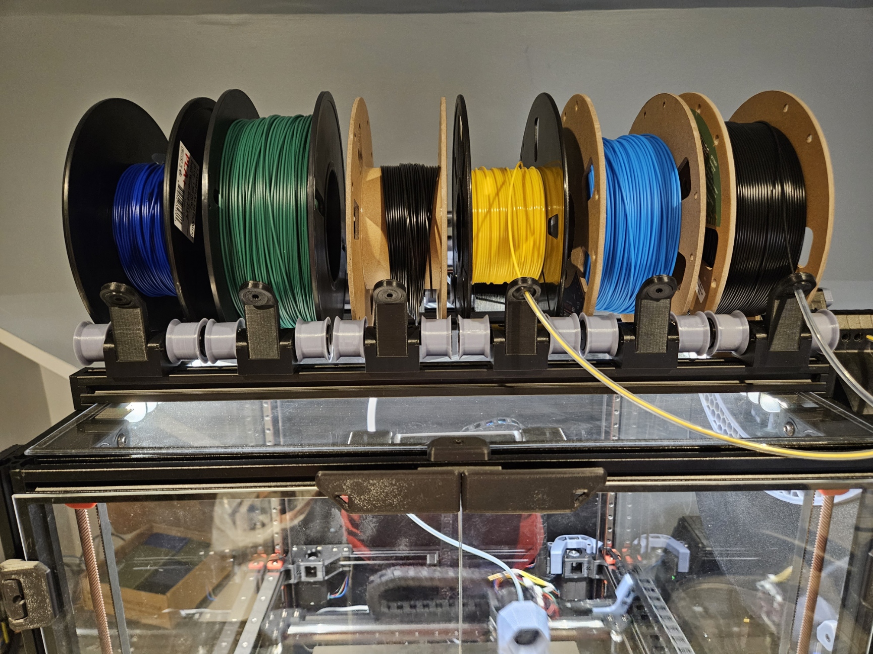 Minimalist Spool Holder for 2020/2040 extrusion by Drakka01 | Download ...