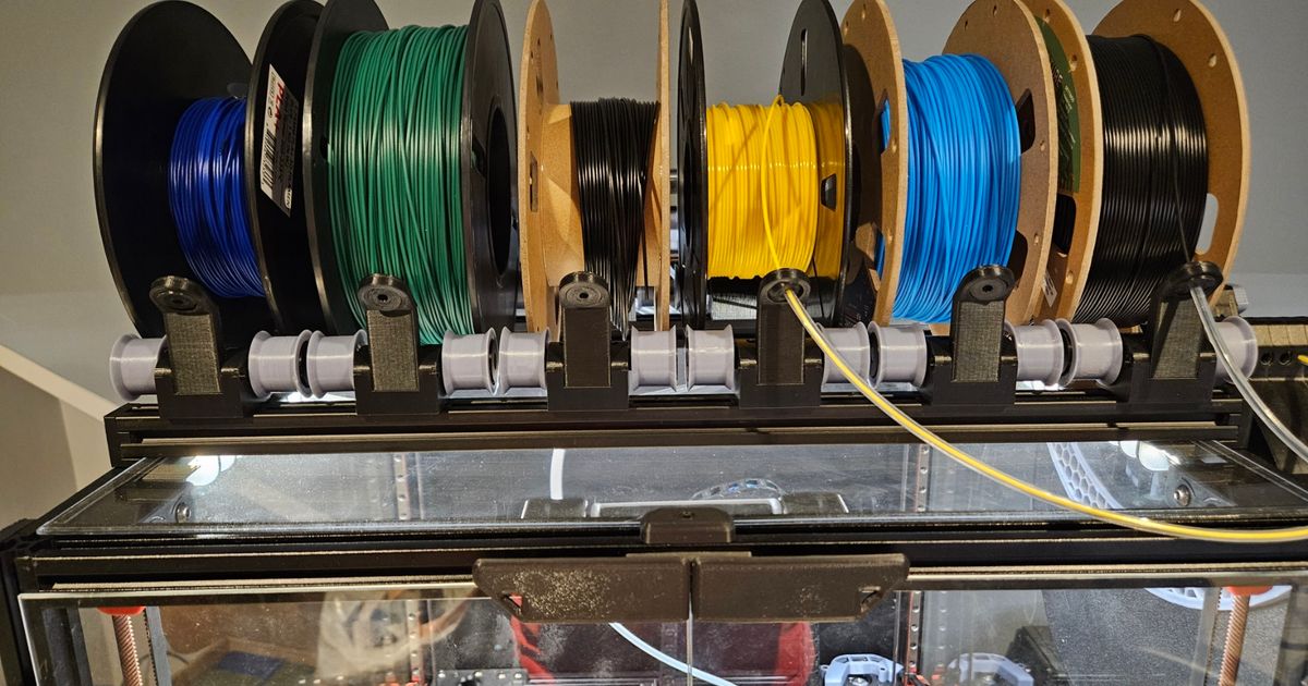 Minimalist Spool Holder for 2020/2040 extrusion by Drakka01 | Download ...