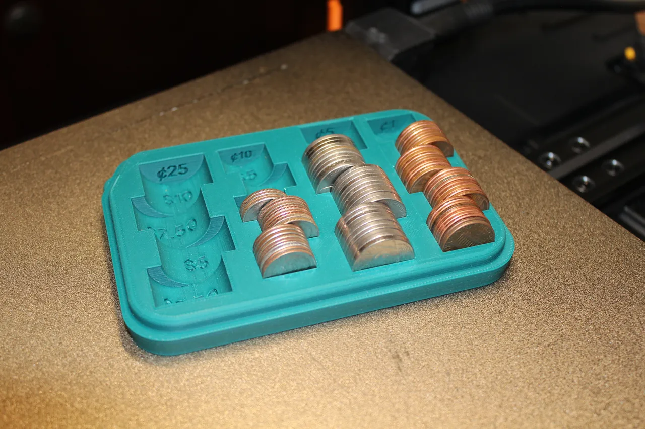 US Coin Currency Sorter by CAD Masters 3D | Download free STL model ...