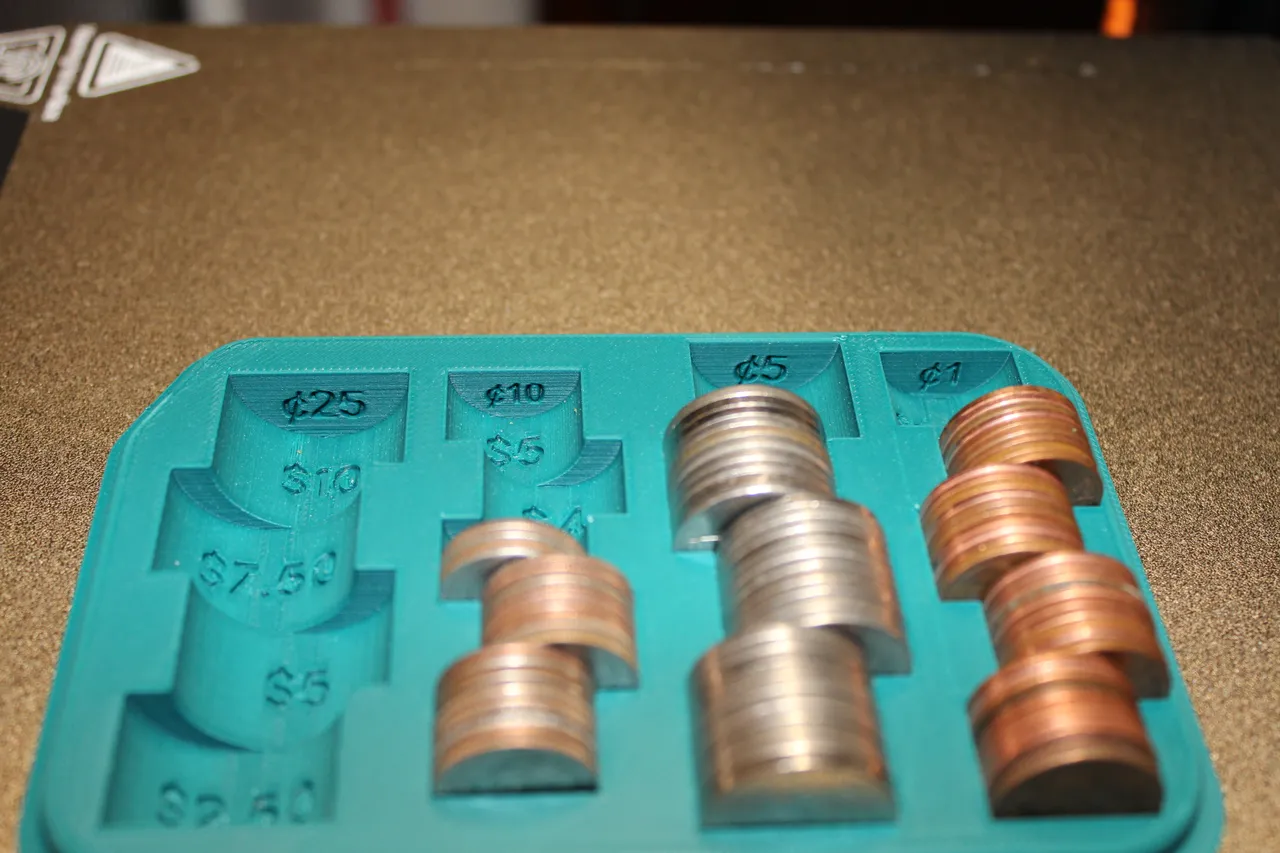 US Coin Currency Sorter by CAD Masters 3D | Download free STL model ...