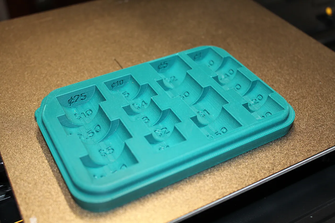 US Coin Currency Sorter by CAD Masters 3D | Download free STL model ...