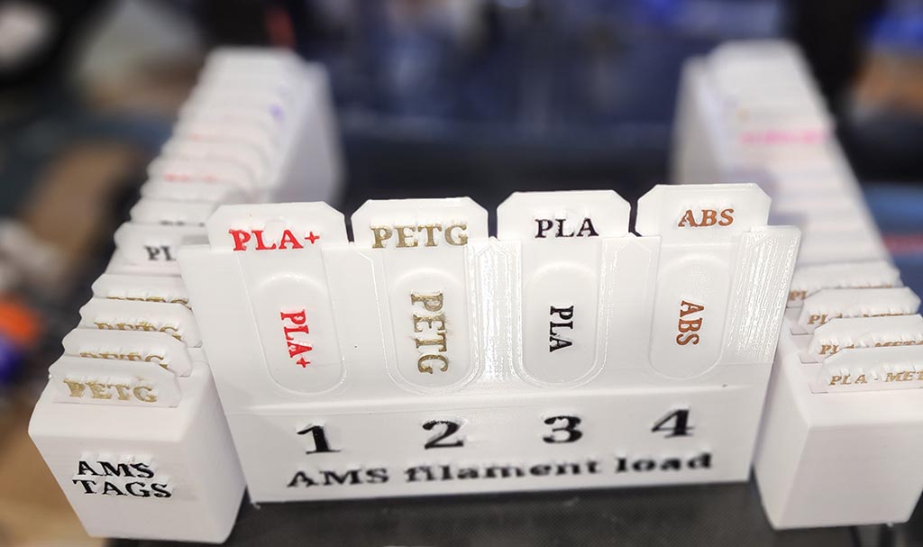 AMS Spool ID System by 3D4Everyone | Download free STL model ...