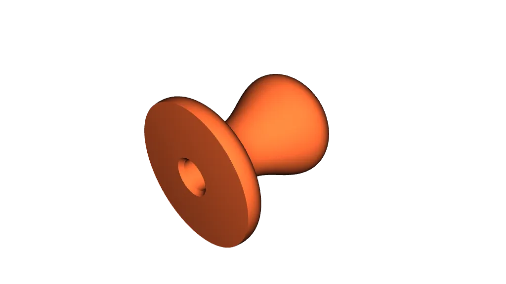 Door Knob by stikyworld | Download free STL model | Printables.com