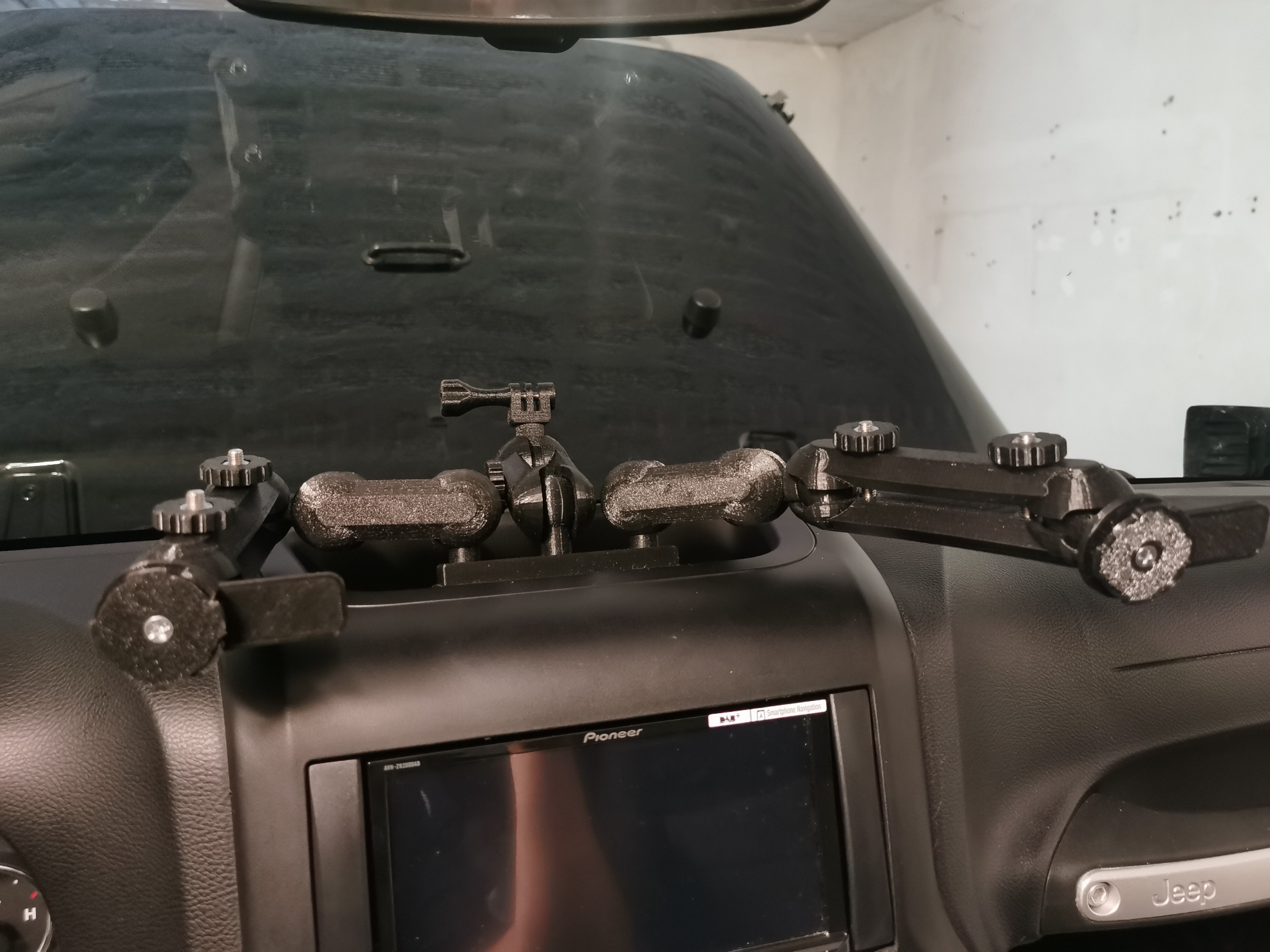 Jeep Wrangler JK Phone, Tablet and Gopro Mount Fully Printed by ...