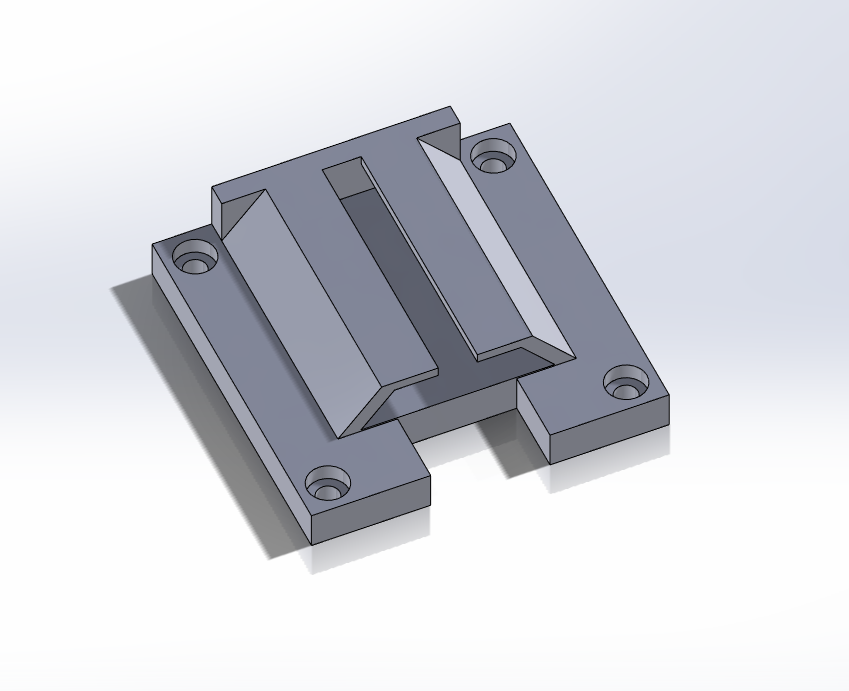 Removable Monitor Mount Vesa100 by Mike | Download free STL model ...