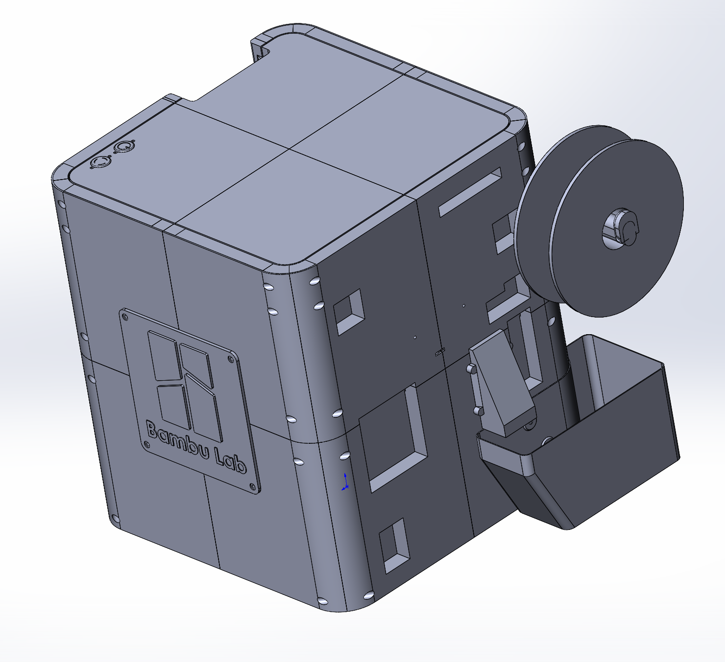 BambuLab X1 Carbon (Thermal & Noise insulation BOX) by Alex Baev ...