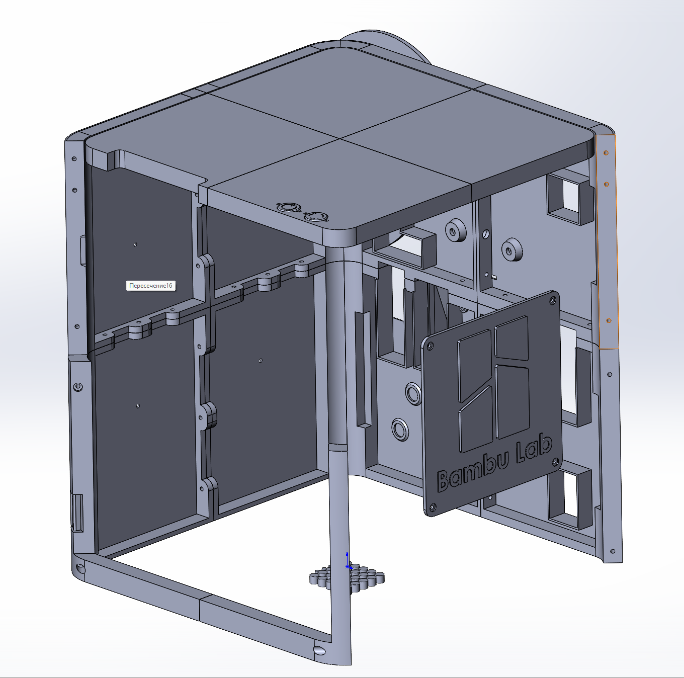 BambuLab X1 Carbon (Thermal & Noise insulation BOX) by Alex Baev ...