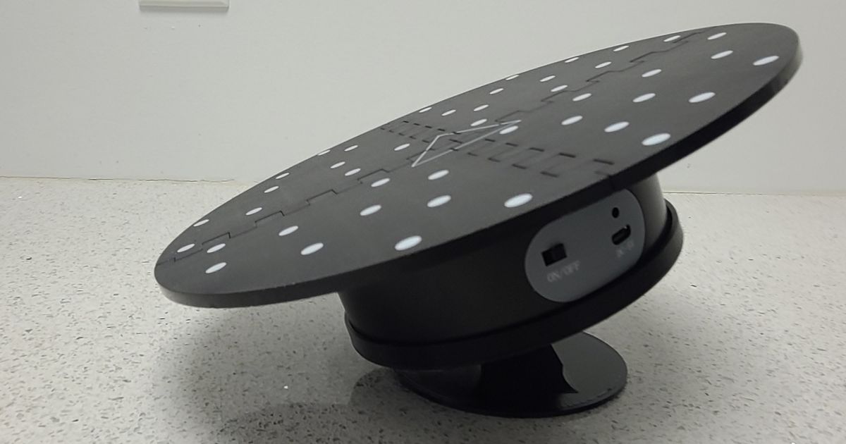 Tilting base for Revopoint POP/Mini Turntable par TT_Fab3D ...