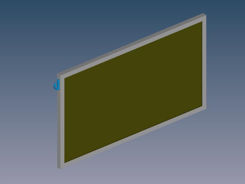 Monitor Side Hook by BuckyBrainz | Download free STL model | Printables.com