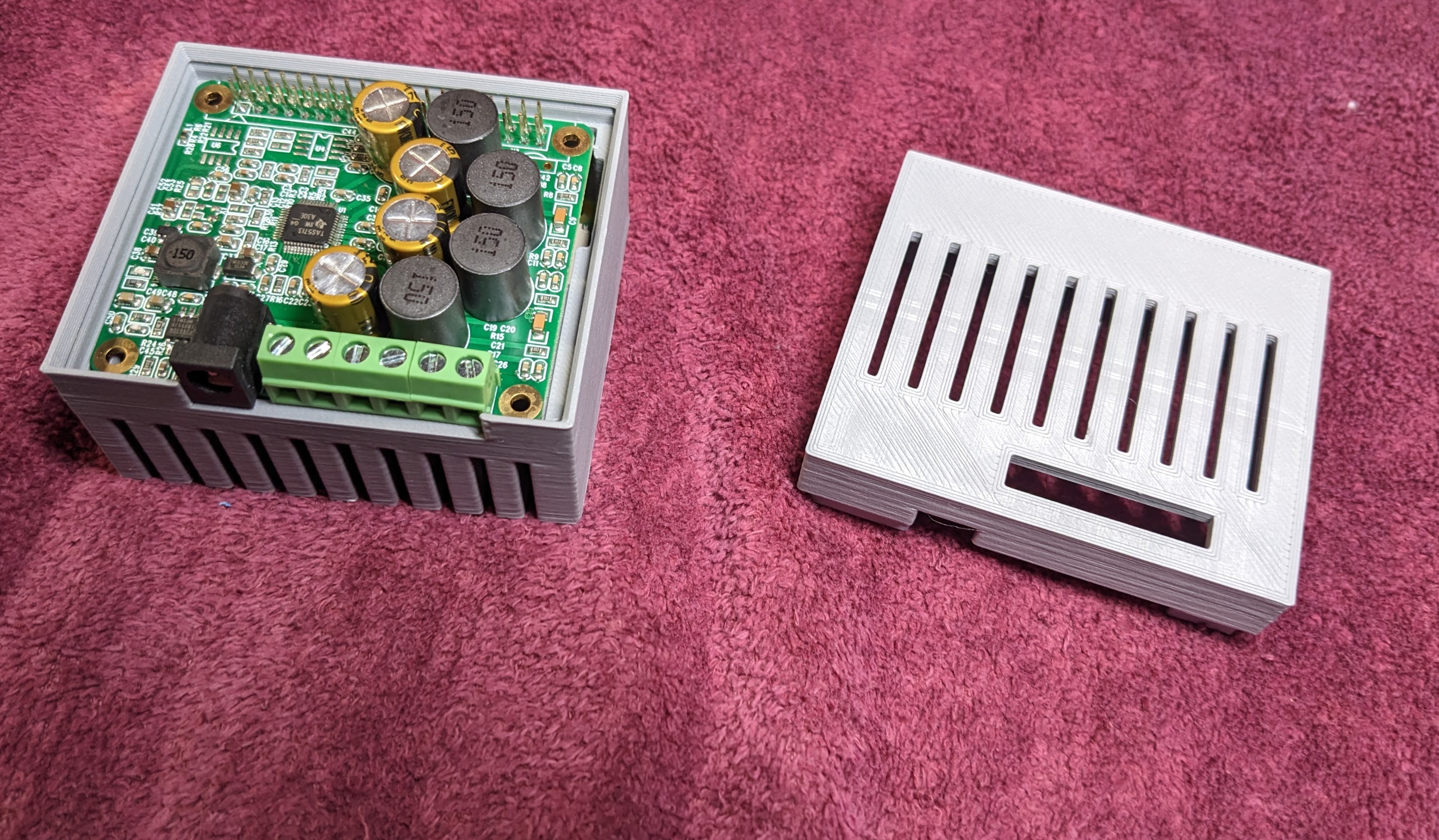 Case for Inno-Maker Rpi HiFi AMP Hat and Raspberry Pi Zero W by Tom C ...