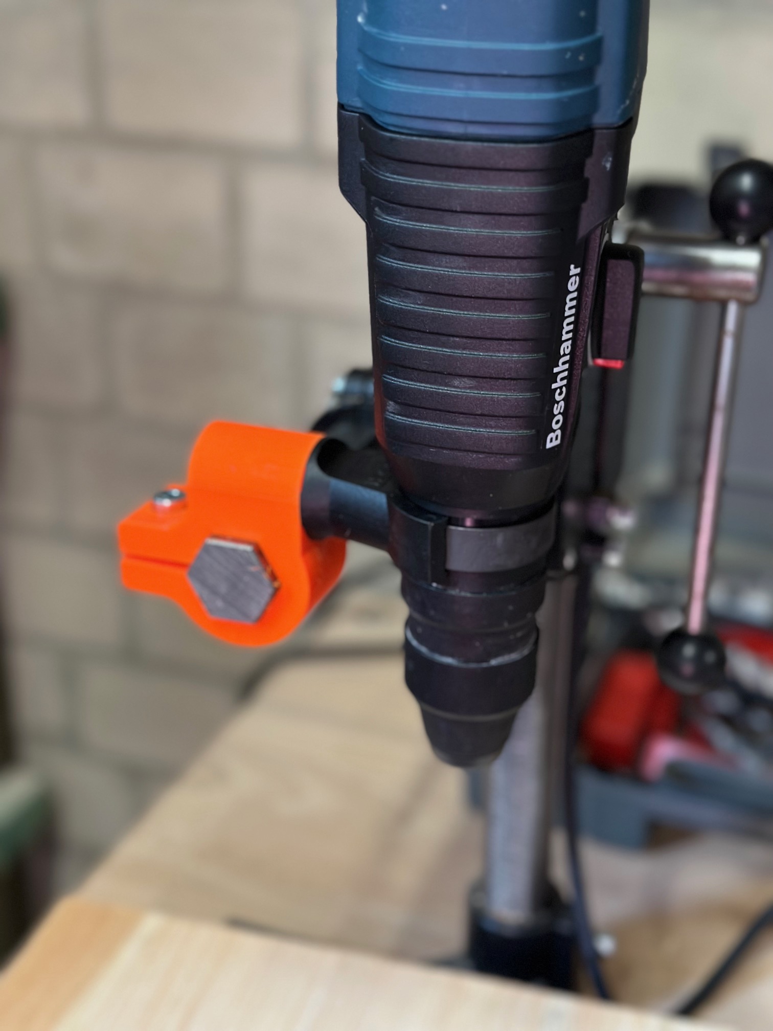 Bosch Hammer Mount for WABECO Drill Stand by Harry | Download free STL ...