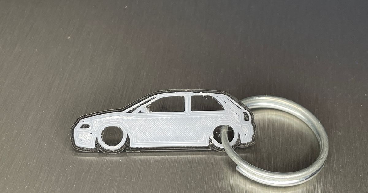 Audi A3 Schlüsselanhänger Keychain by Chris | Download free STL model ...