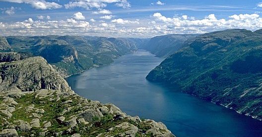 Fjord - geographically accurate by Profesor | Download free STL model ...