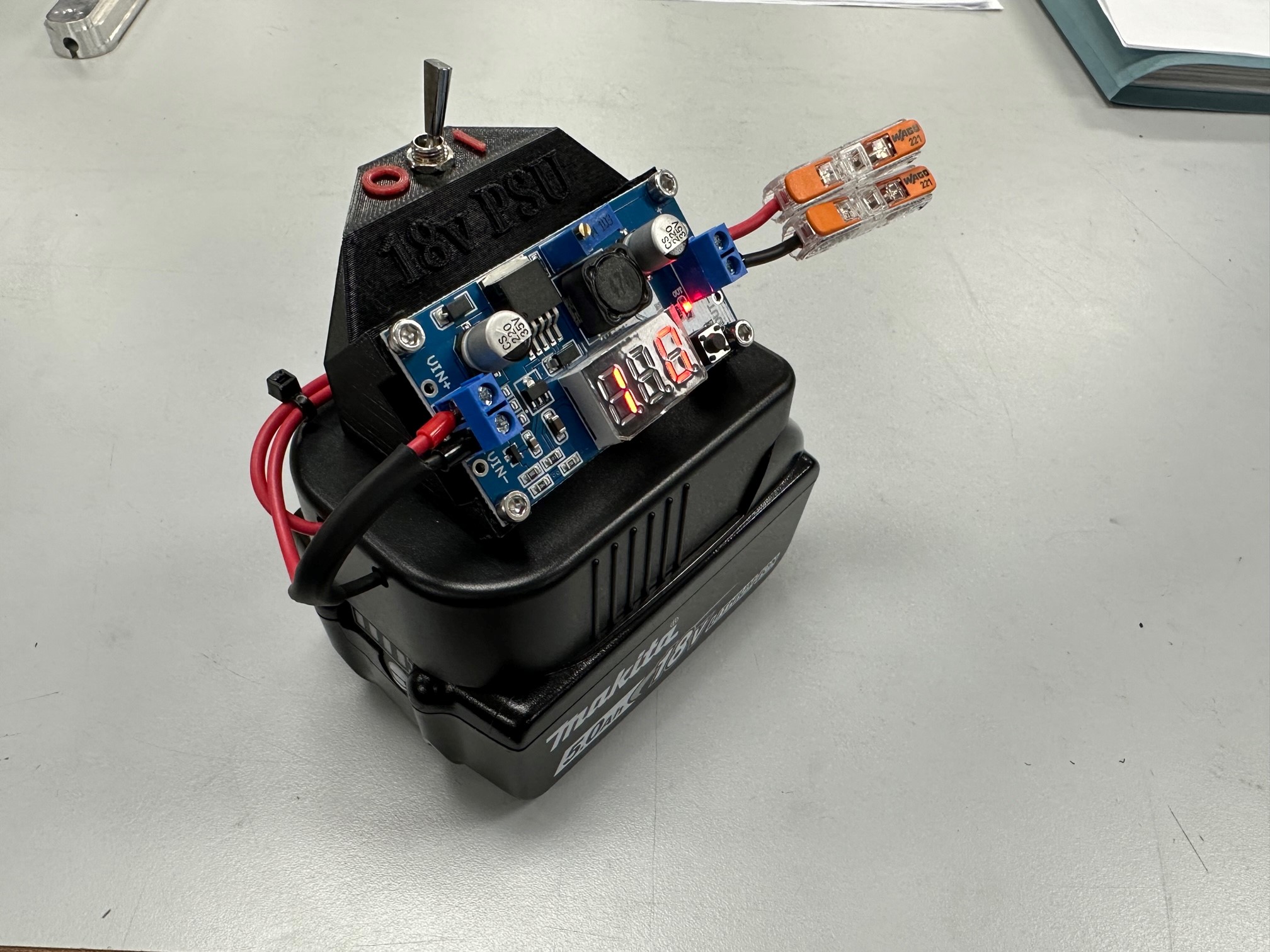 Portable PSU 1.5v to 18v (3A) by SSL | Download free STL model ...