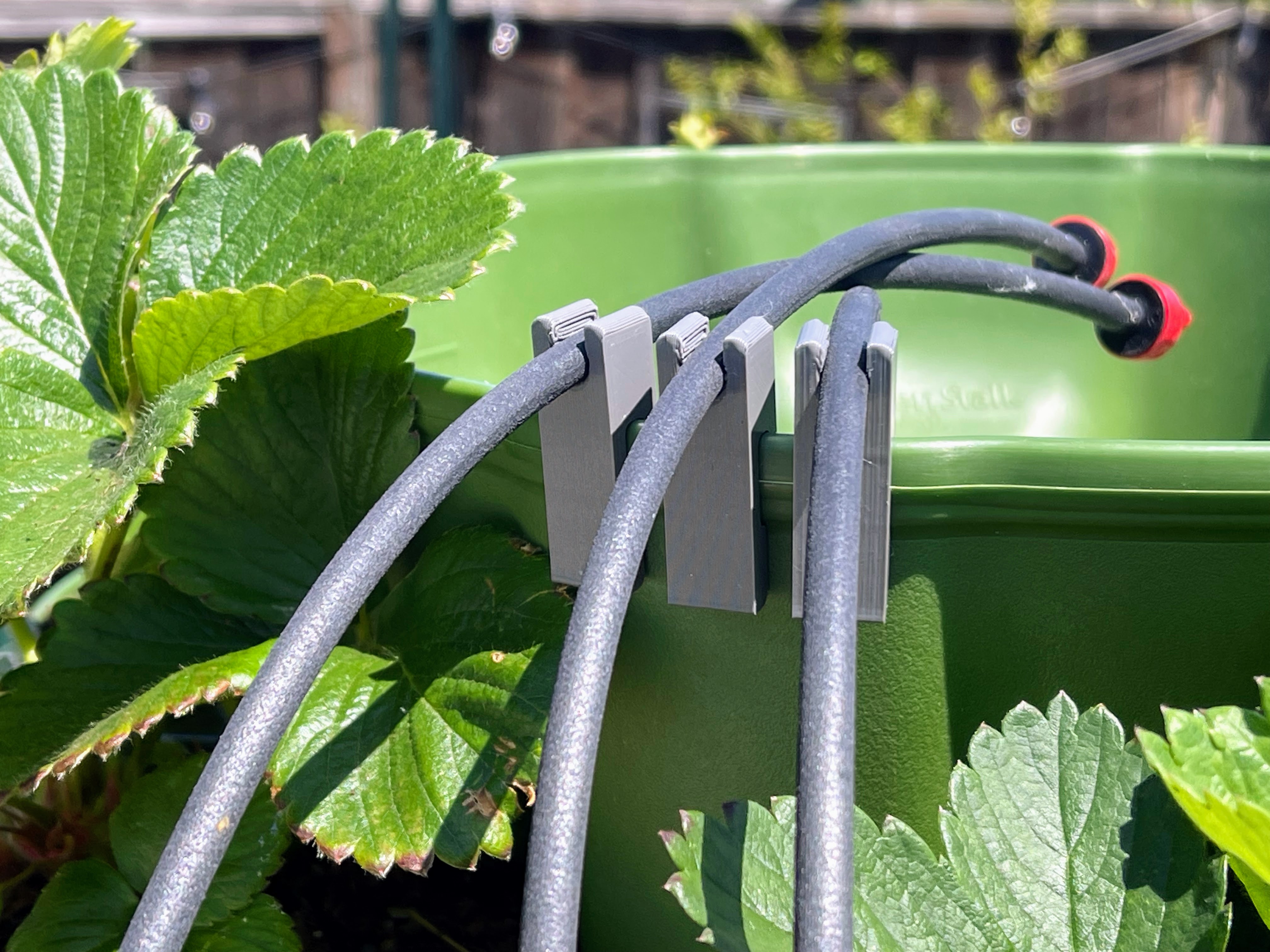 Drip Irrigation clip for GreenStalk Vertical Planter adapter by ...