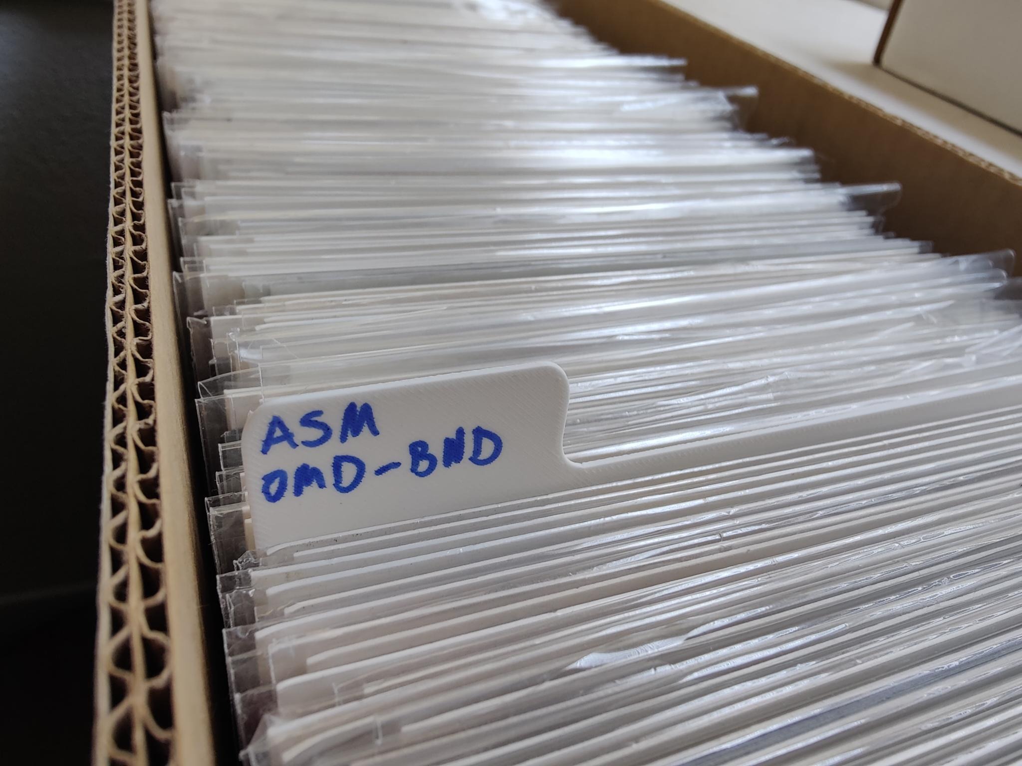 Comic Divider - Remixed for long or short boxes (vertical orientation ...