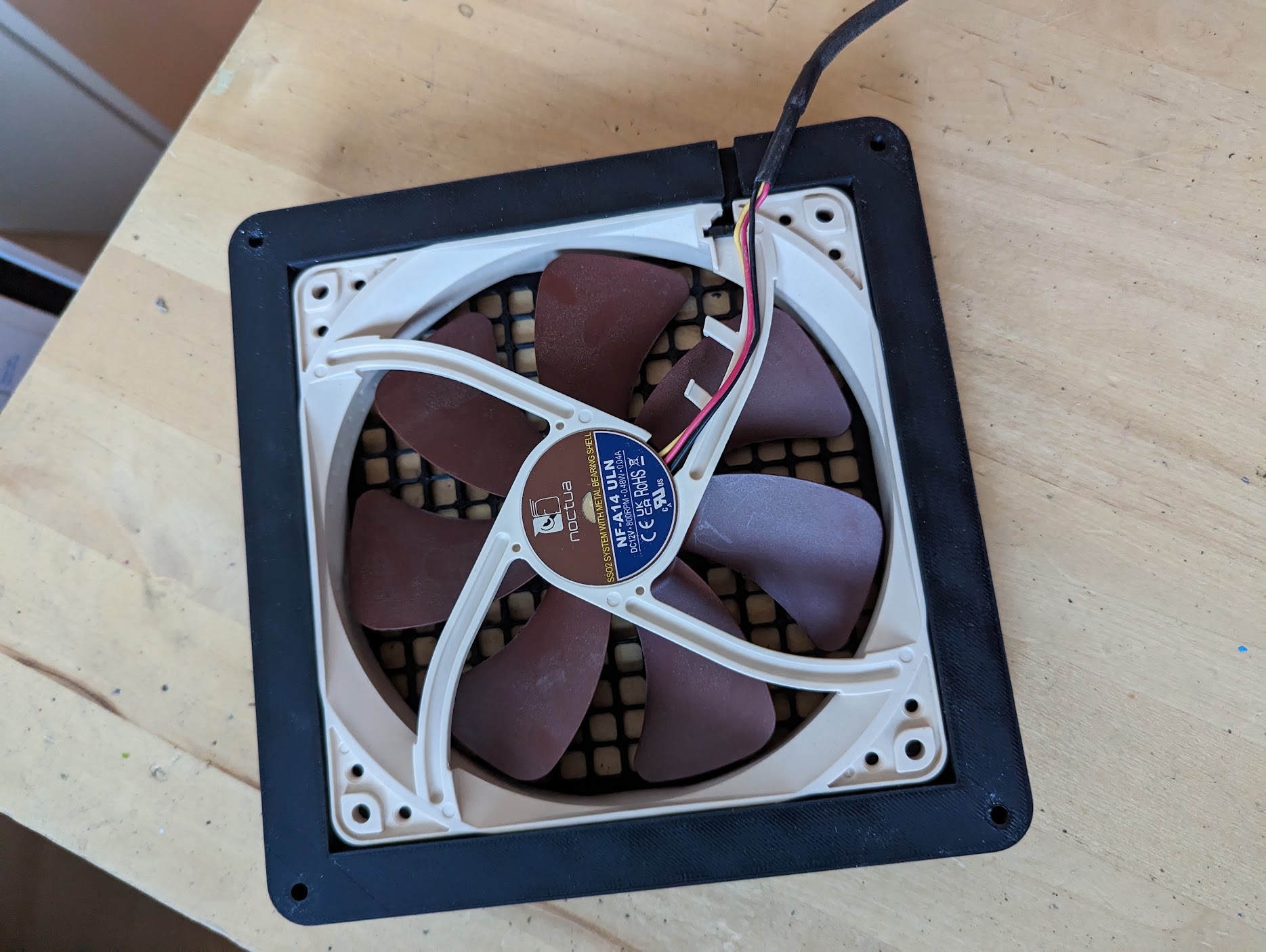 140mm Noctua Fan Duct by Tobias Stanzel | Download free STL model ...