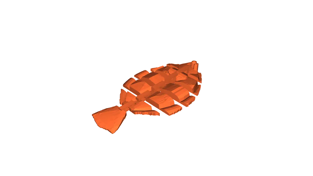 Flexi Flounder by BasilDemFlint | Download free STL model | Printables.com