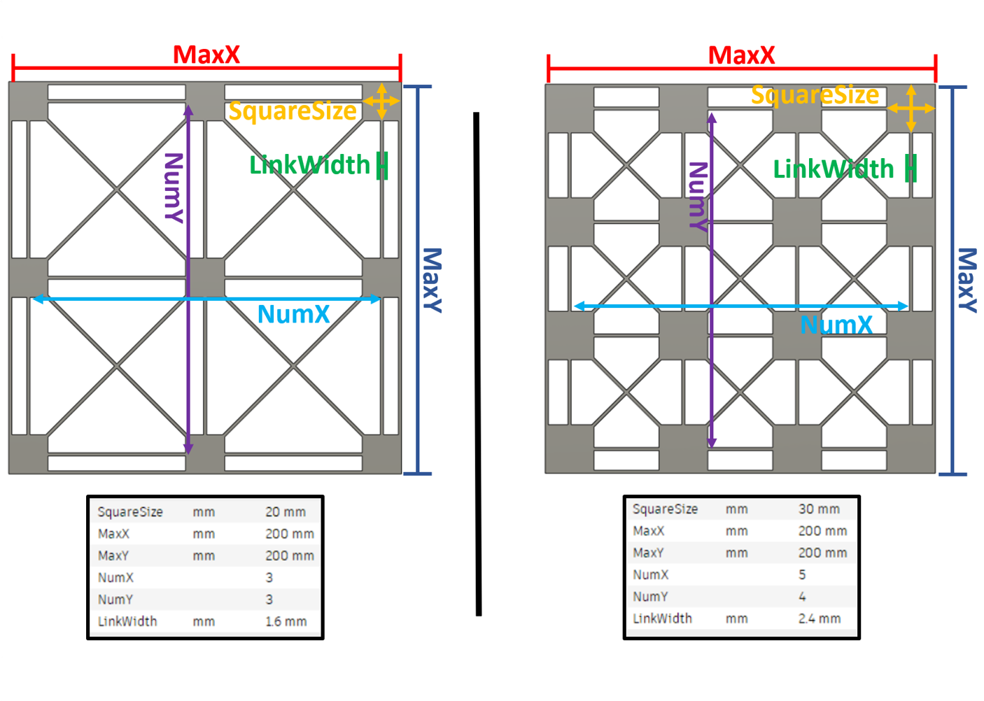 First Layer Calibration Cross. Download the parametric file by Addi(c ...