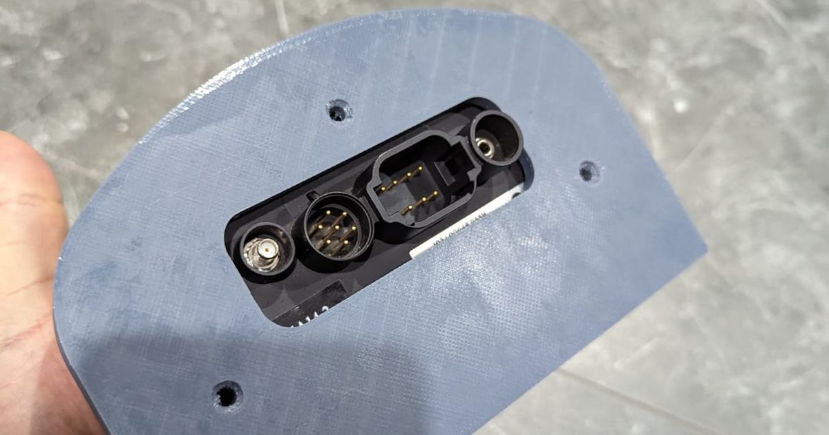 Haltech Racetek IQ3 Mount by Brian Eter | Download free STL model ...