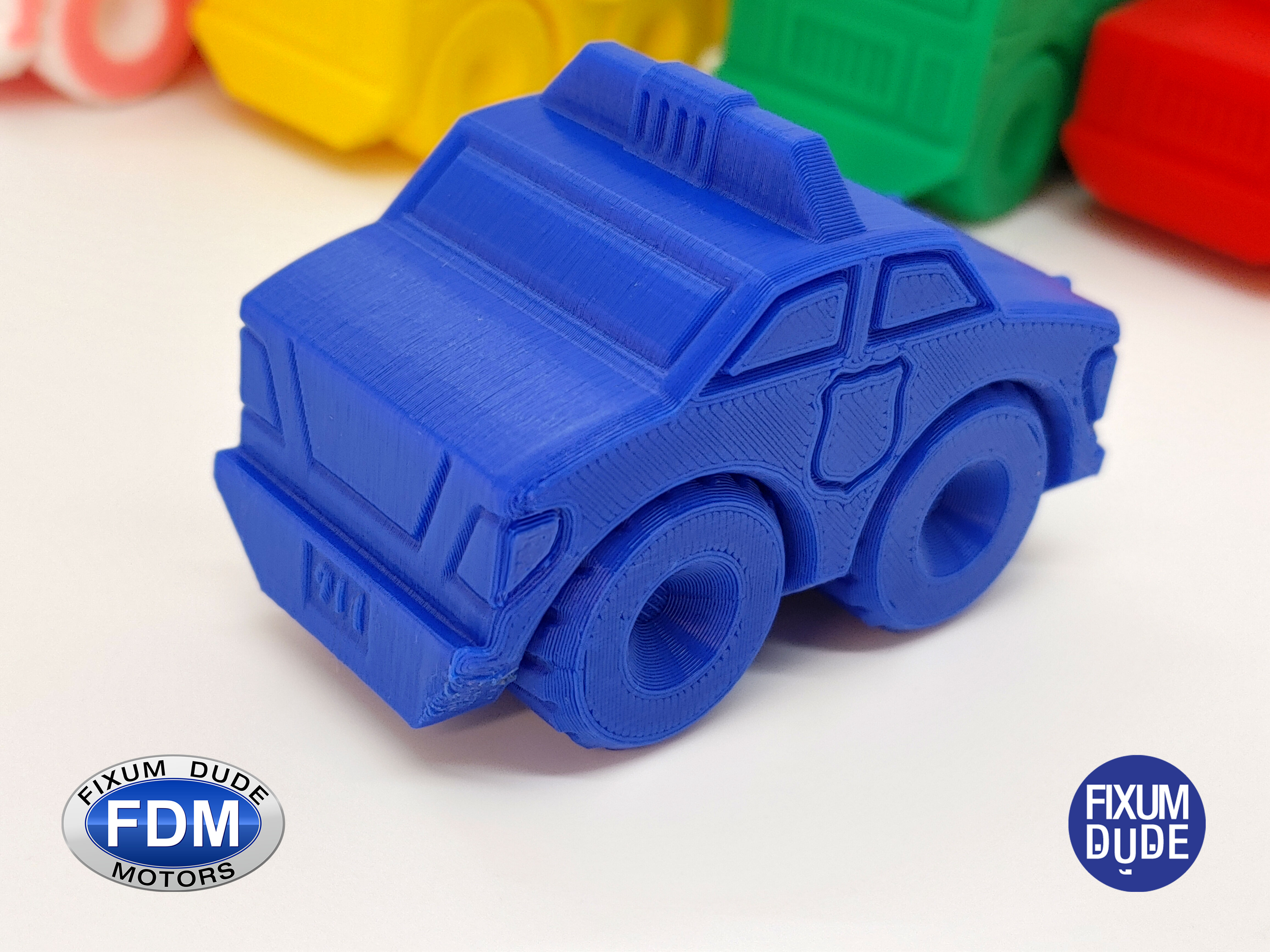 Fixum Dude Motors Print in Place Police Car by fixumdude | Download ...