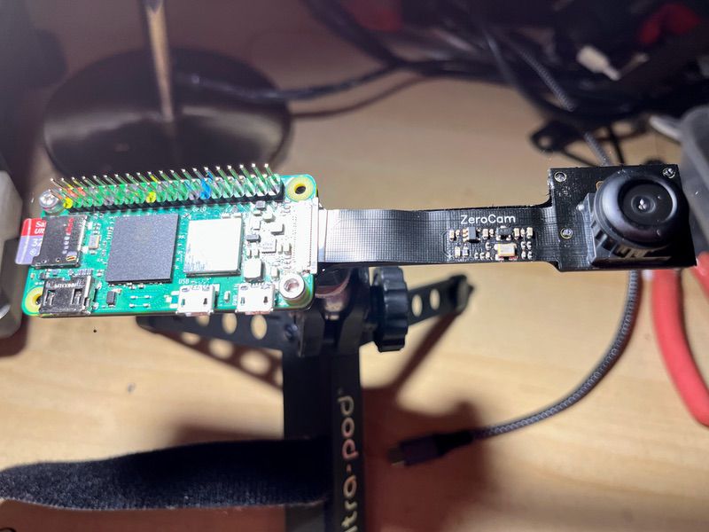 Raspberry Pi Zero 2 and Zerocam Tripod Mount by samantha-uk | Download ...