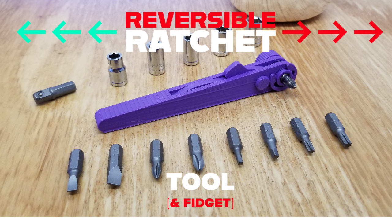 Reversible Ratchet Tool by Sanford Prime | Download free STL model ...