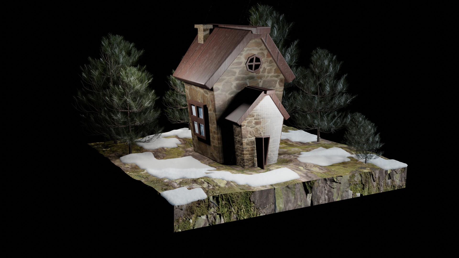 3D Model_Winter_House by Eleni Arnaoutidou | Download free STL model ...