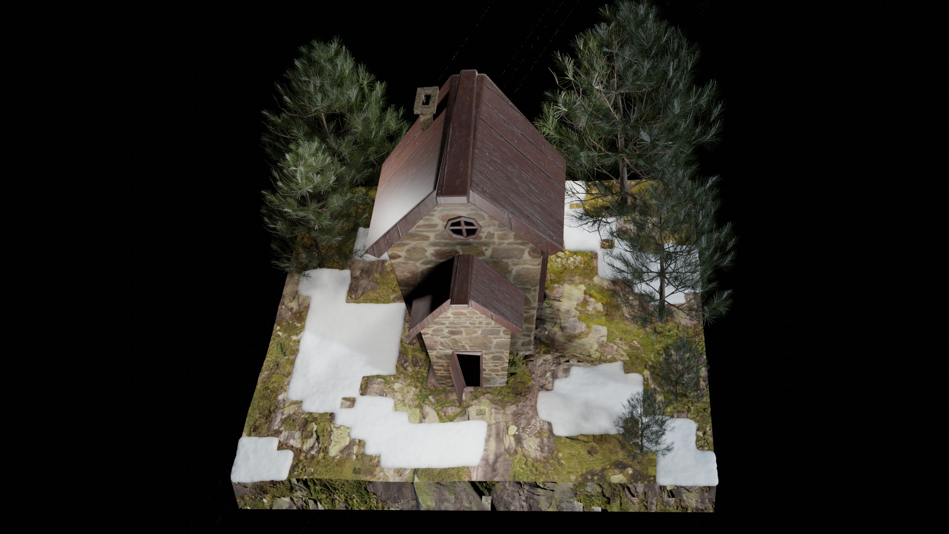 3D Model_Winter_House by Eleni Arnaoutidou | Download free STL model ...