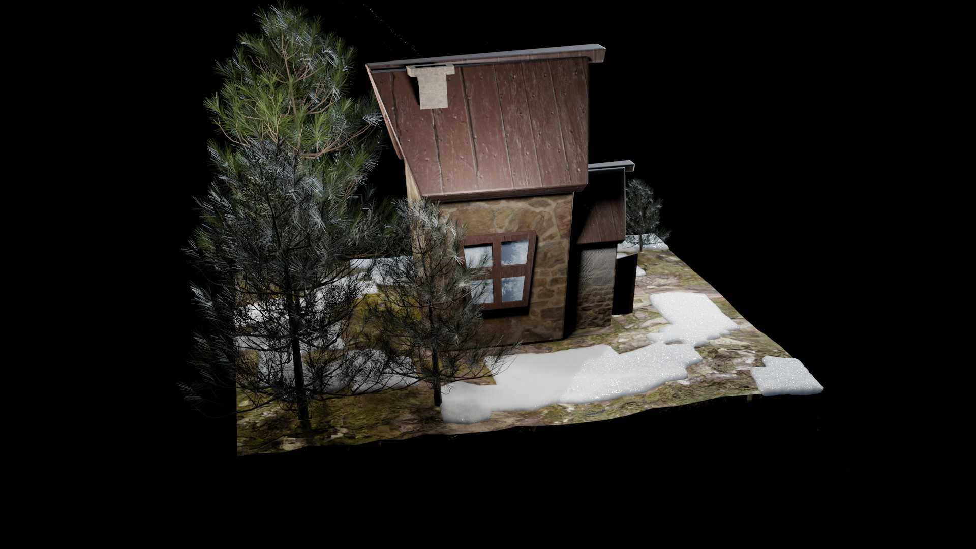 3D Model_Winter_House by Eleni Arnaoutidou | Download free STL model ...