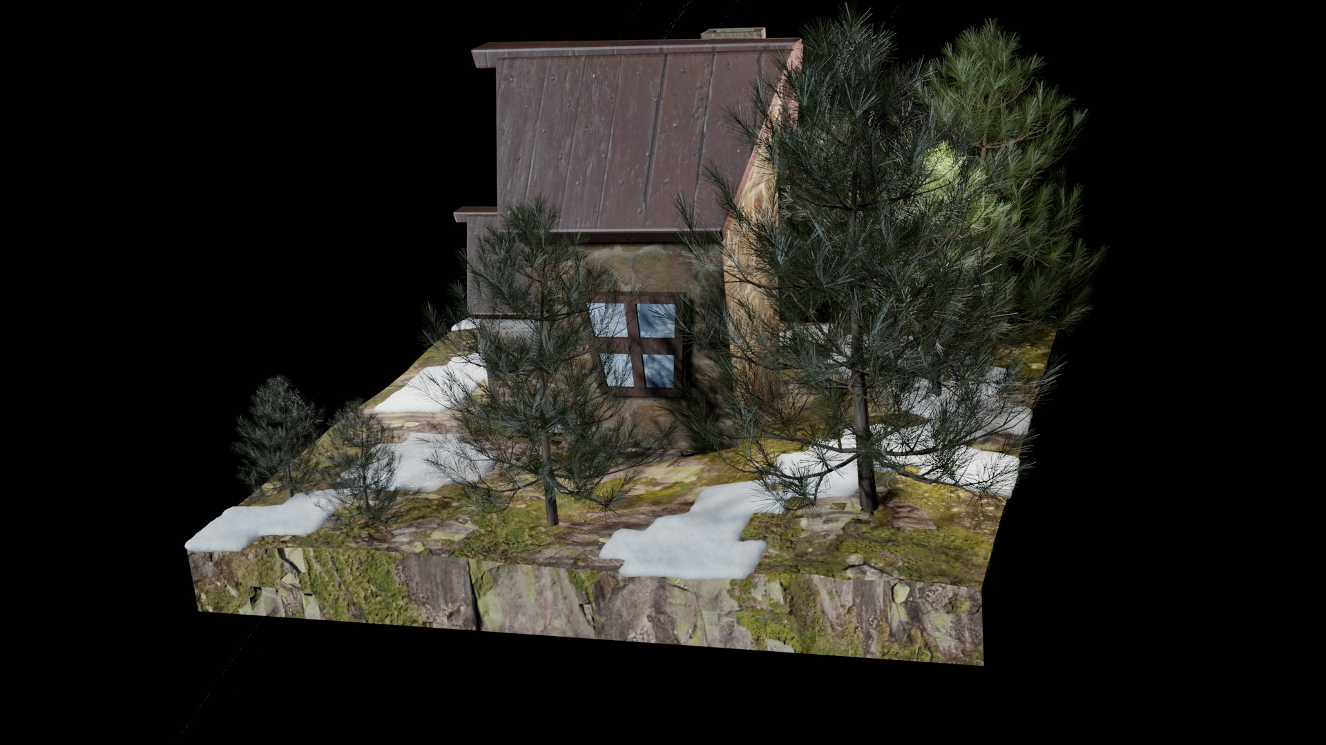 3D Model_Winter_House by Eleni Arnaoutidou | Download free STL model ...