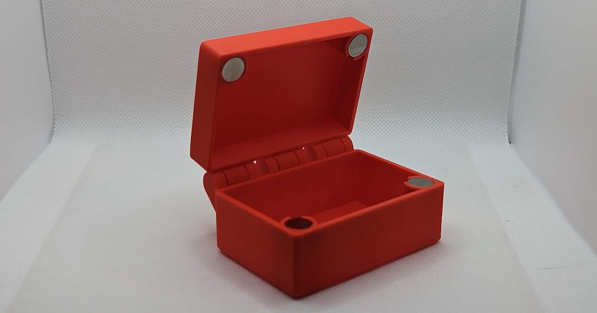 Parametric Magnetic Hinged Box by MadMax | Download free STL model ...