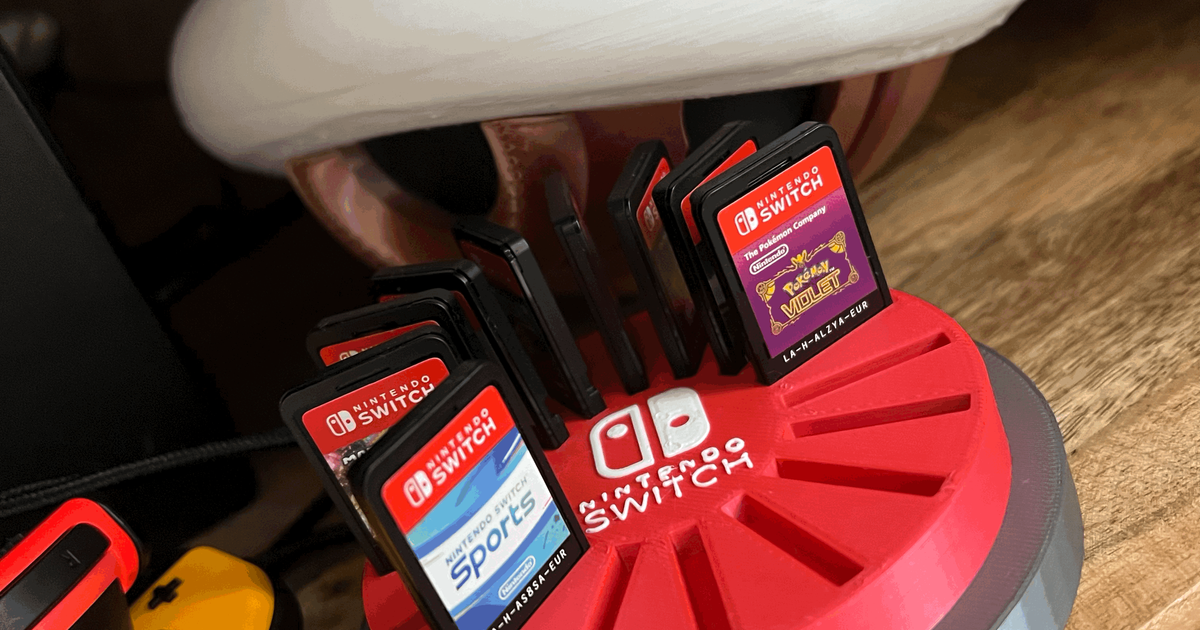 Switch games container "Turtle shell" by KohMa.props | Download free ...