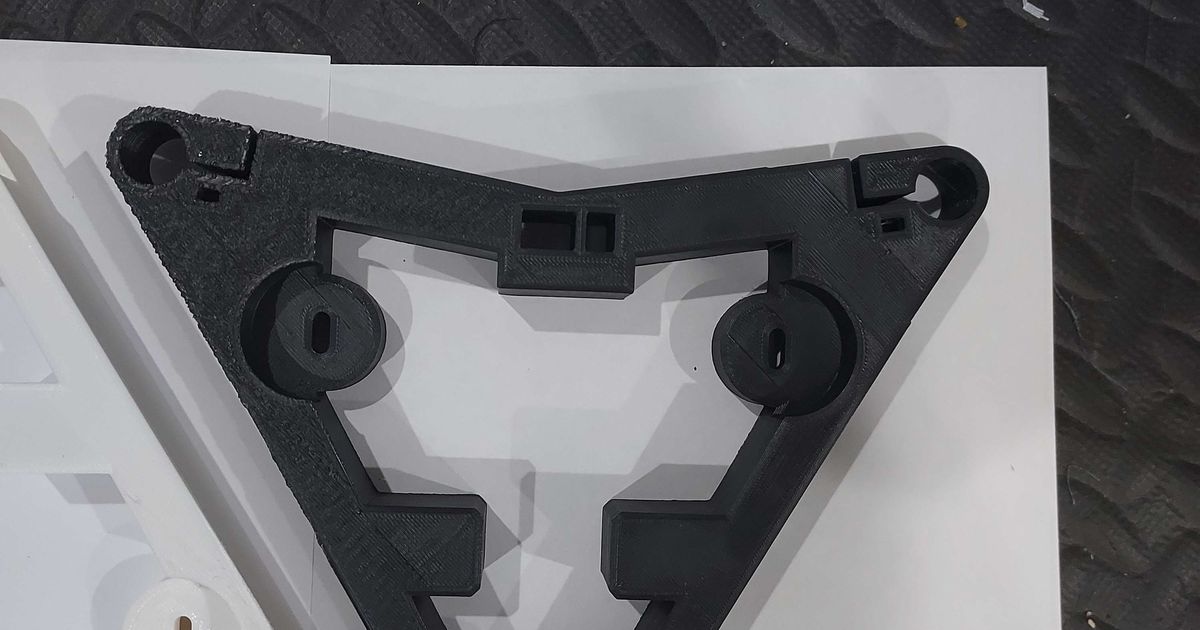 rook bed for heated bed, single piece with v2 locknuts by birdman ...