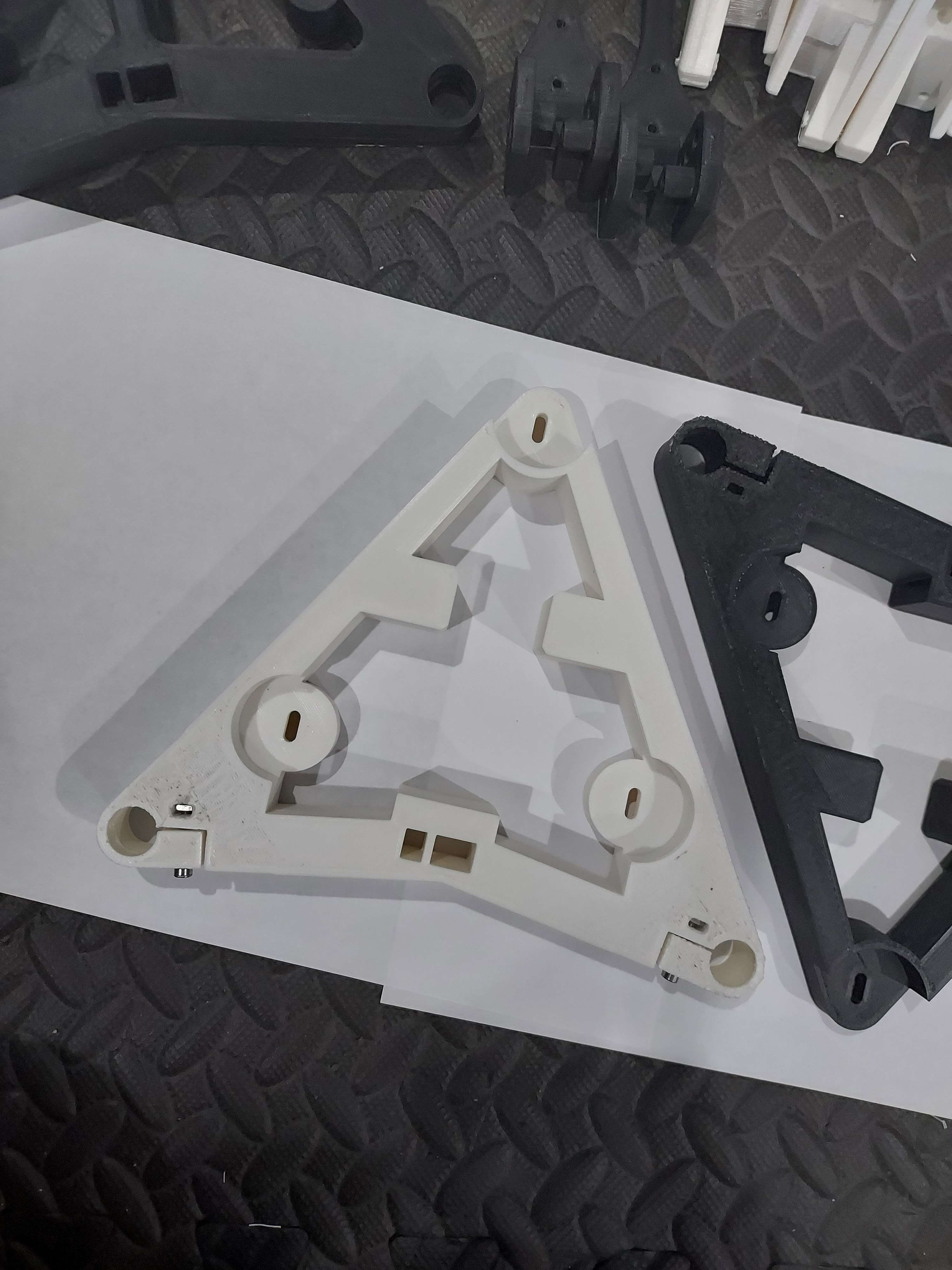 rook bed for heated bed, single piece with v2 locknuts by birdman ...