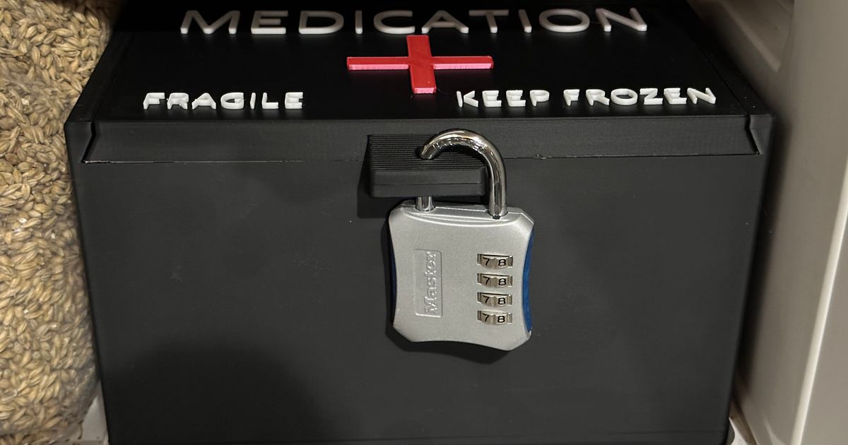 Large lock box by Detour | Download free STL model | Printables.com