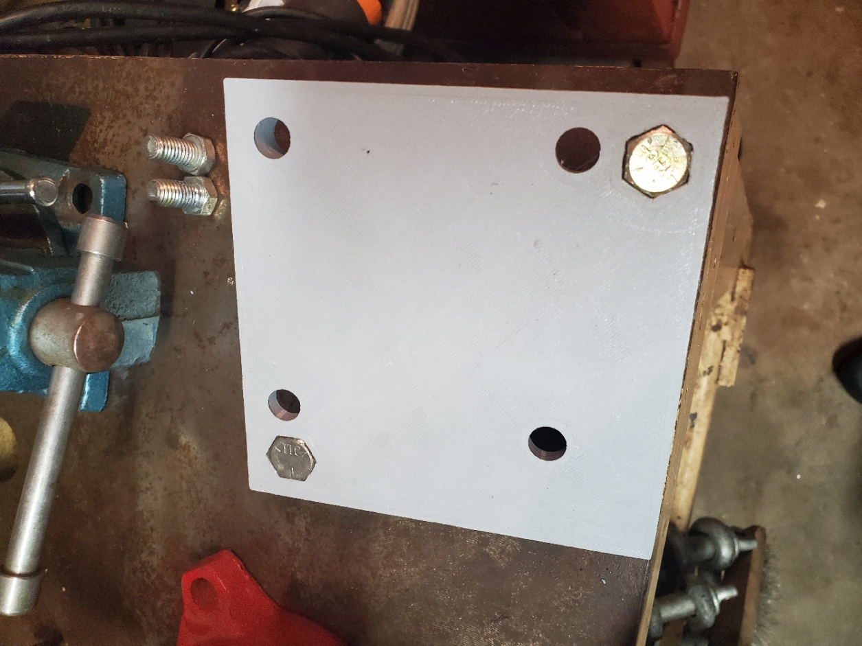 4-hole to 3-hole Vice adapter by sloddo | Download free STL model ...