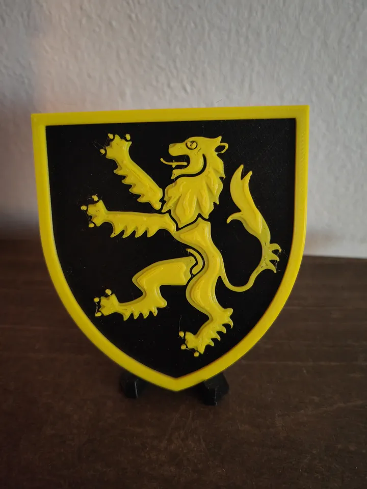 Heraldry - Brabant by Pavel Douděra | Download free STL model ...