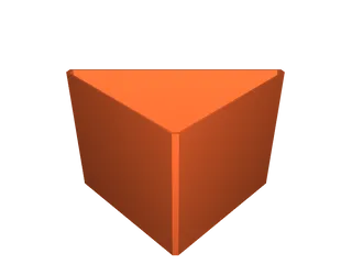 Triangle Trash Can / Container by visualplastik | Download free STL ...