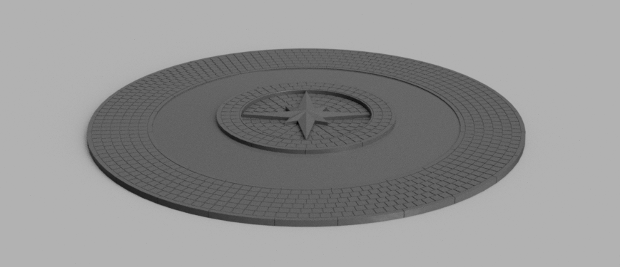 Roundabout for model railway by Linüs | Download free STL model ...