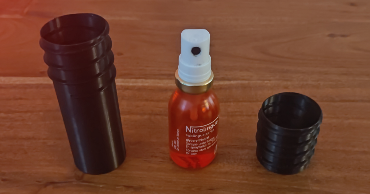 Nitro Spray / Pill Tube - Vase Mode by Zyn | Download free STL model ...