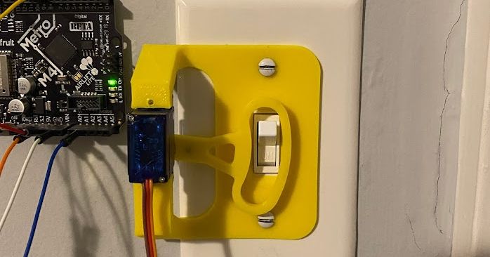 9g Servo Light Switch Flipper by wreale | Download free STL model ...
