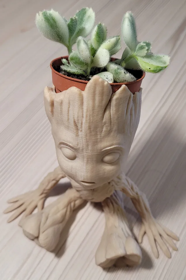Baby Groot planter by Hunex | Download free STL model | Printables.com