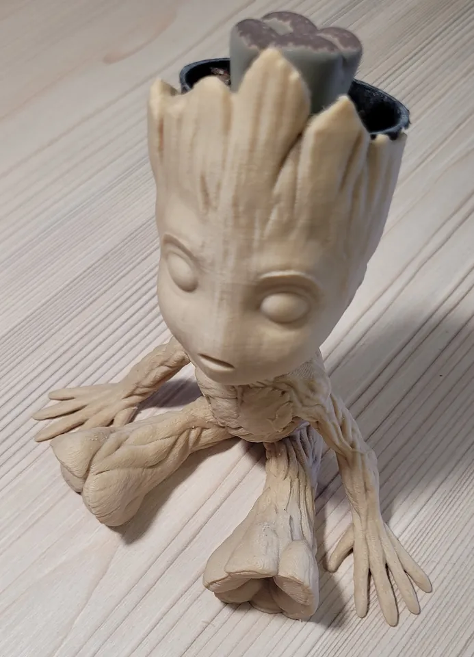 Baby Groot planter by Hunex | Download free STL model | Printables.com