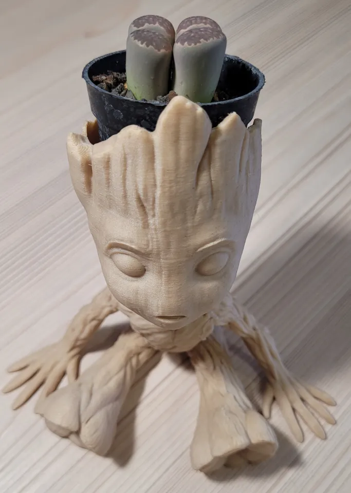 Baby Groot planter by Hunex | Download free STL model | Printables.com