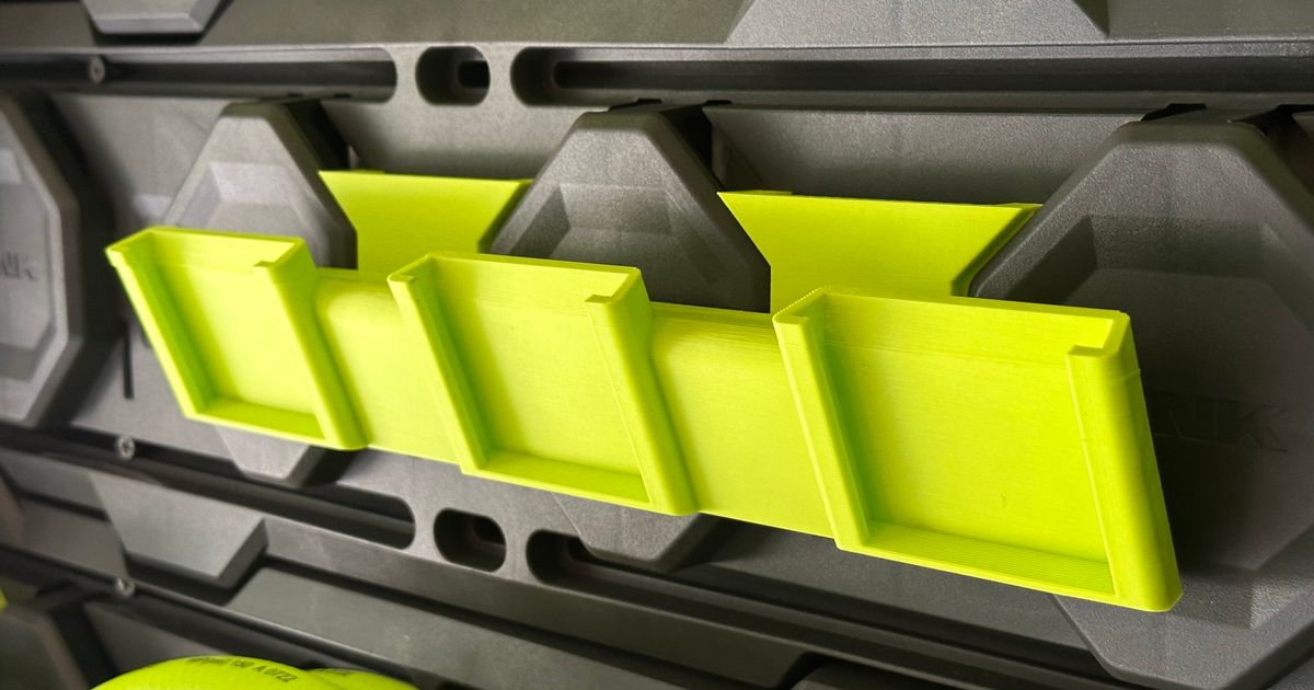 40V Batteries mount v2 for Ryobi Link by RobC | Download free STL model ...