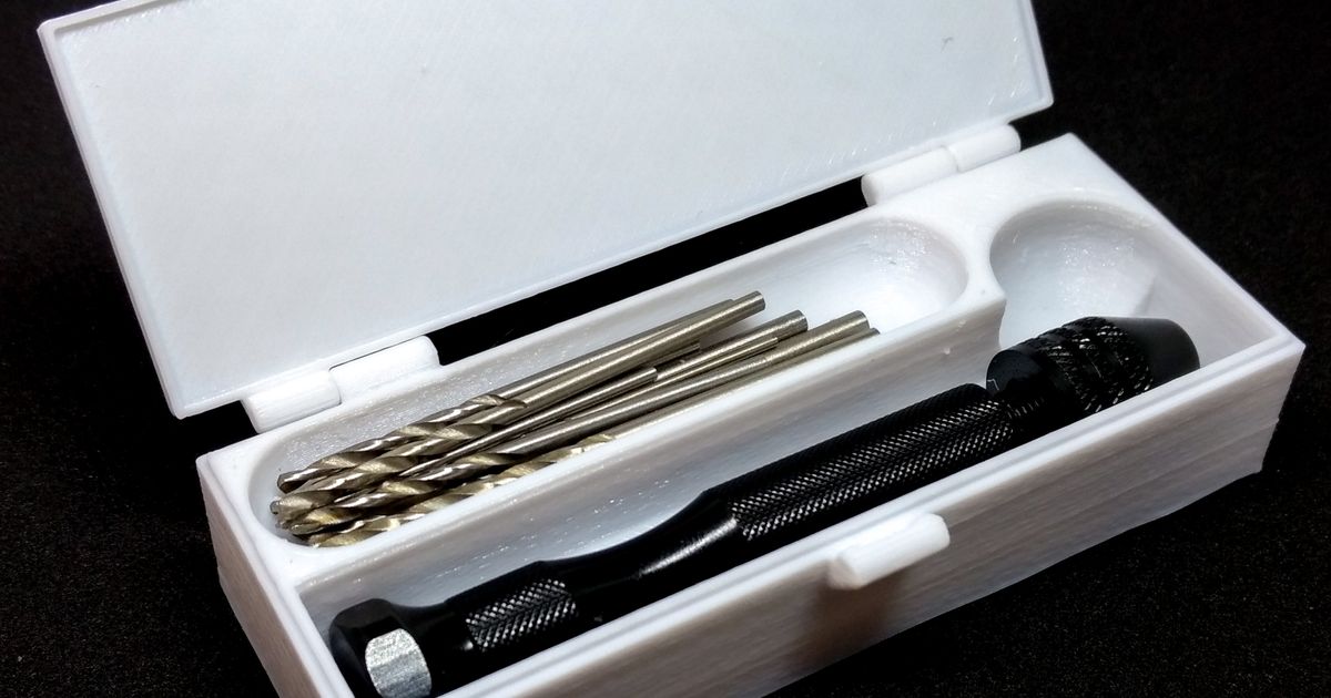 Pin vise case by Billiam | Download free STL model | Printables.com